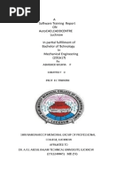 Internshala Report On AutoCAD | PDF | Auto Cad | Circle