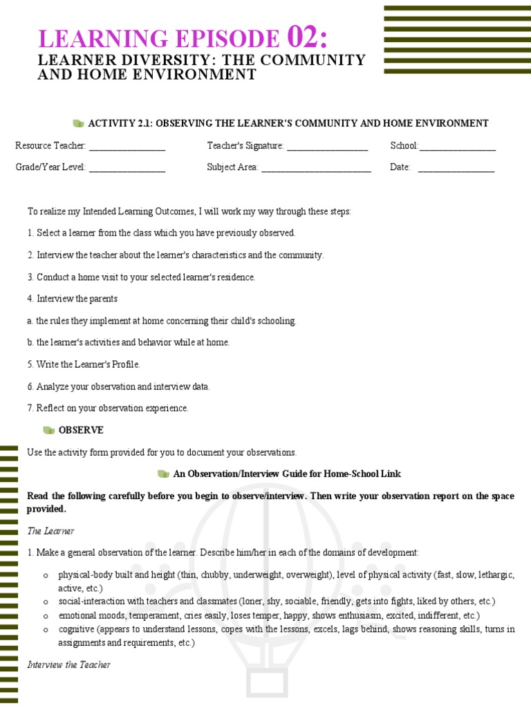 Learning Episode 02 | PDF | Learning | Teachers