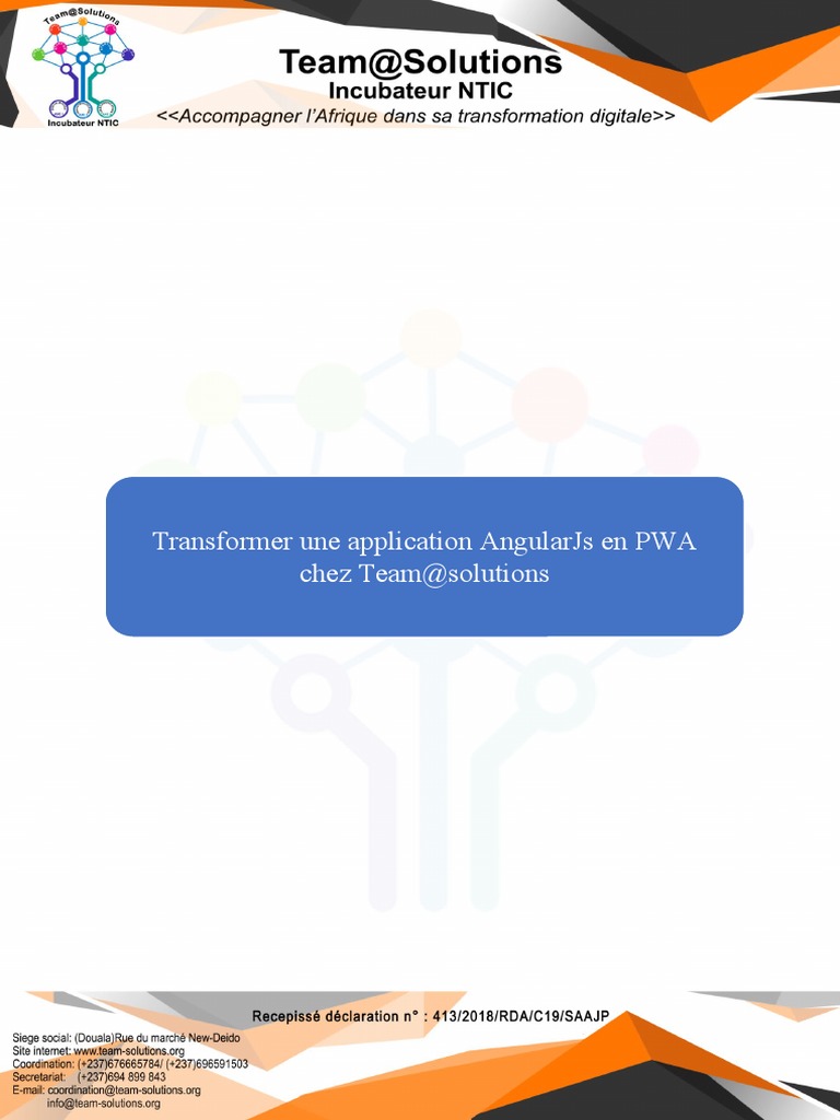 Progressive Web App | PDF | Internet et Web | Internet