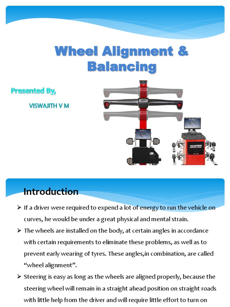 Wheel Alignment | PDF | Automotive Industry | Machines