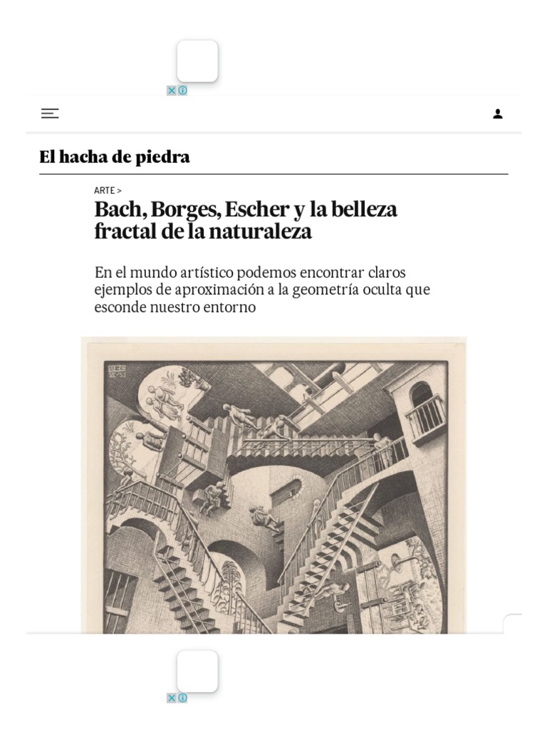 Bach, Borges, Escher y La Belleza Fractal de La Naturaleza - El Hacha ...