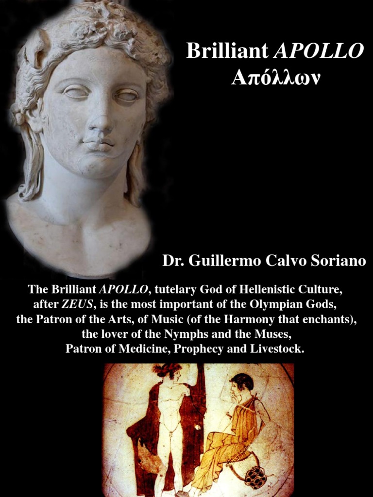 The Brilliant Apollo, Patron of Arts, Medicine and Prophecy - Dr. Guillermo Calvo Soriano | PDF ...