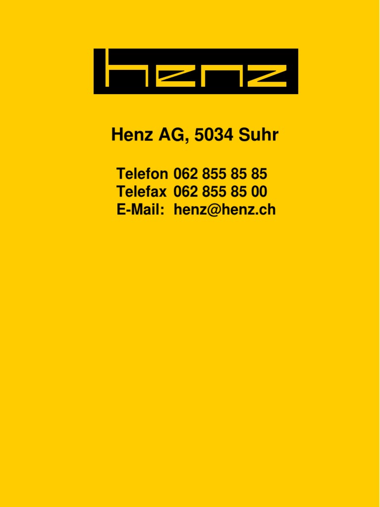 Henz | PDF