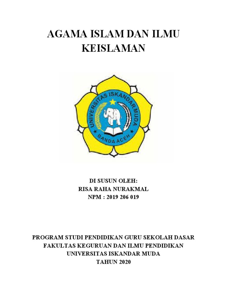 Agama Islam Dan Ilmu Keislaman | PDF