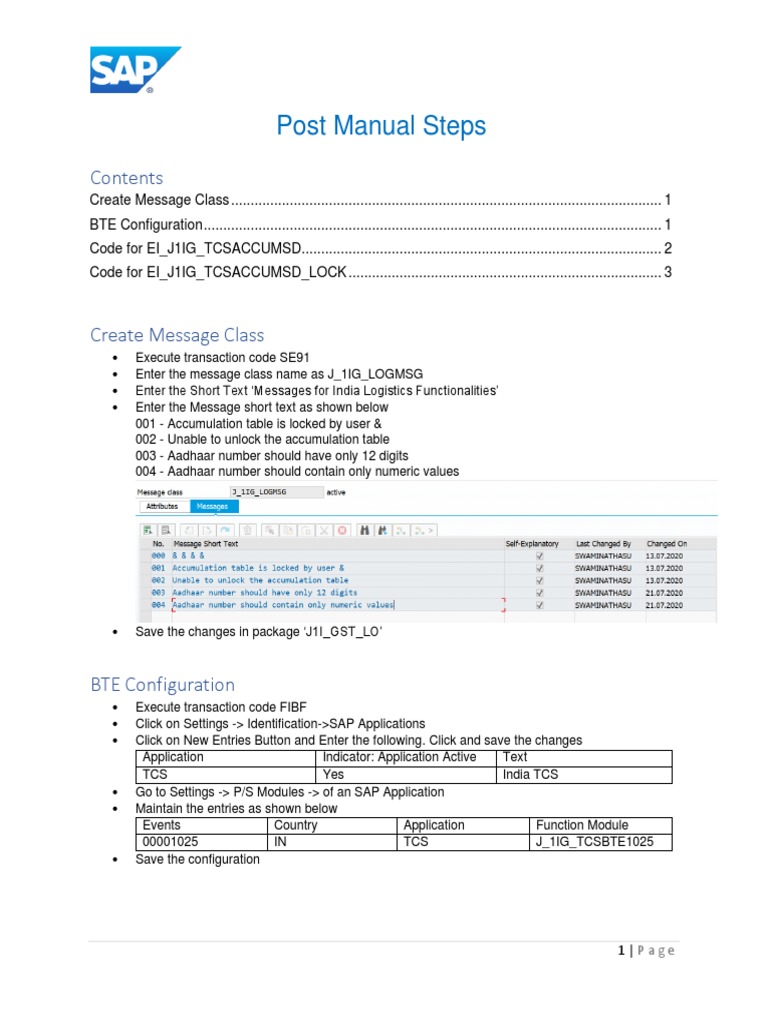 Post Manual Steps | PDF | Computer Engineering | Computer Science