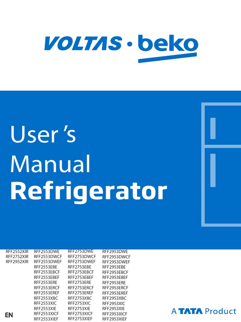 User 'S Manual: Refrigerator | PDF | Refrigerator | Foods