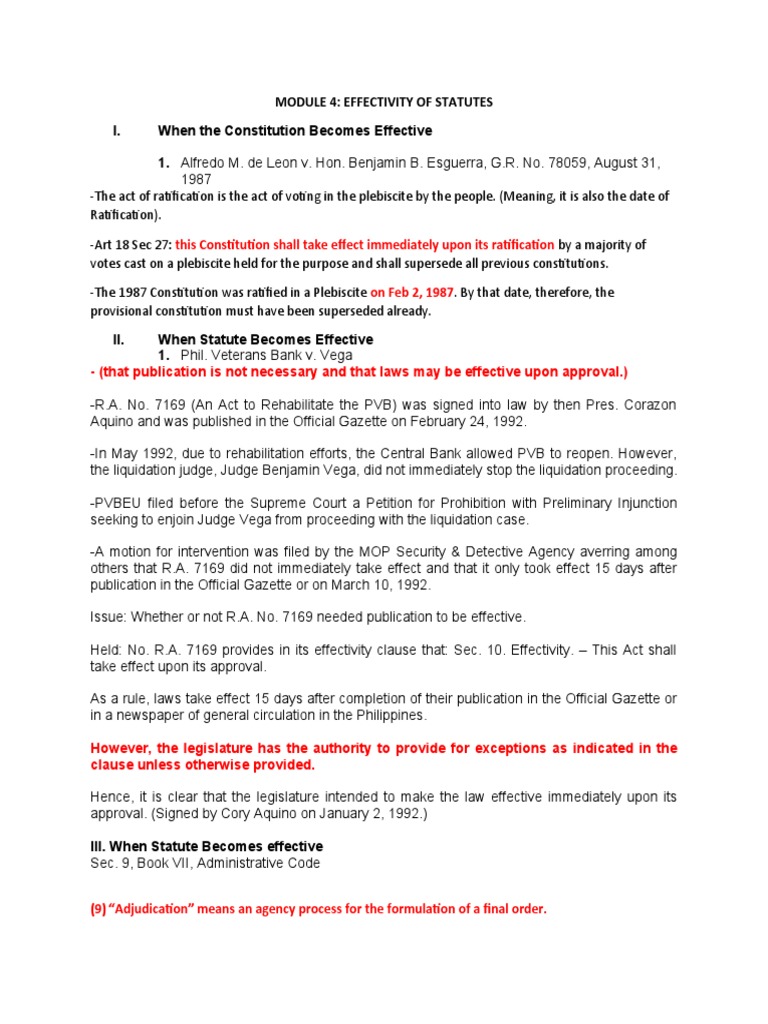 MODULE 4 Reviewer Statcon | PDF | Jurisdiction | Taxation In The United ...