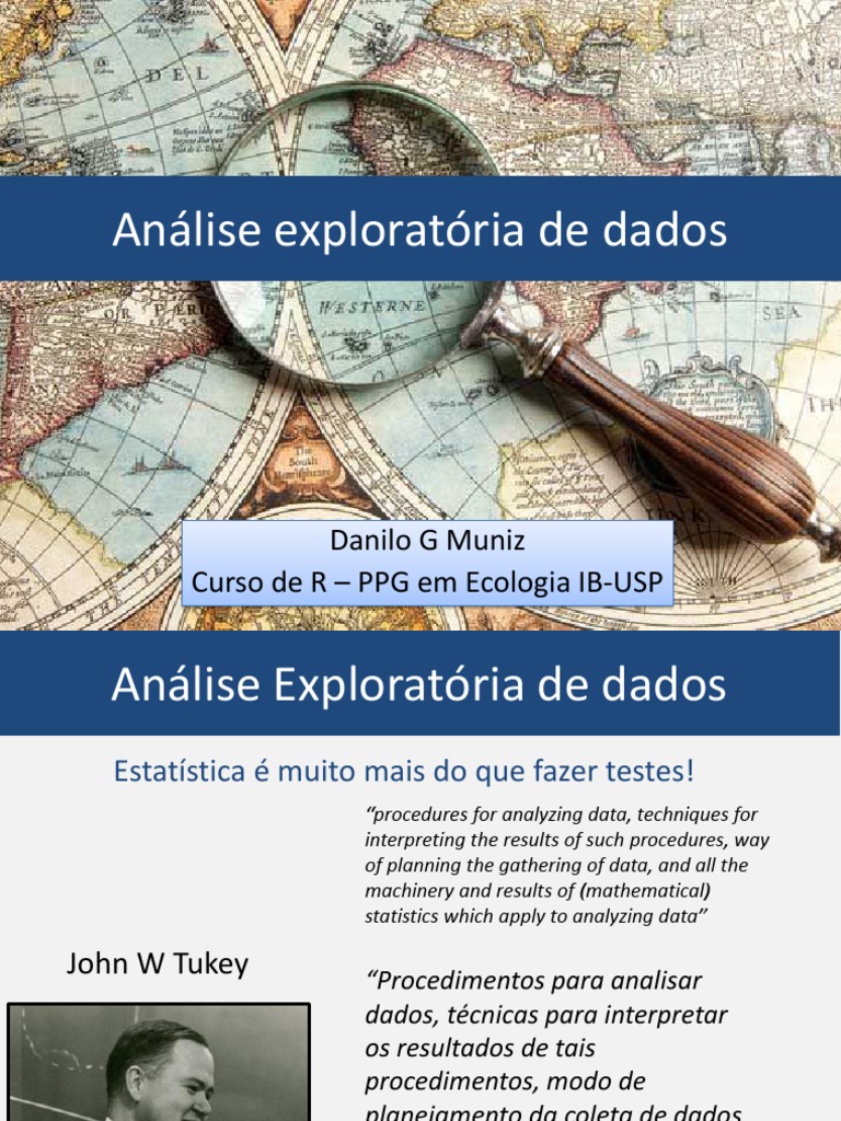 Analise Exploratoria de Dados | PDF | Método científico | Análise de dados