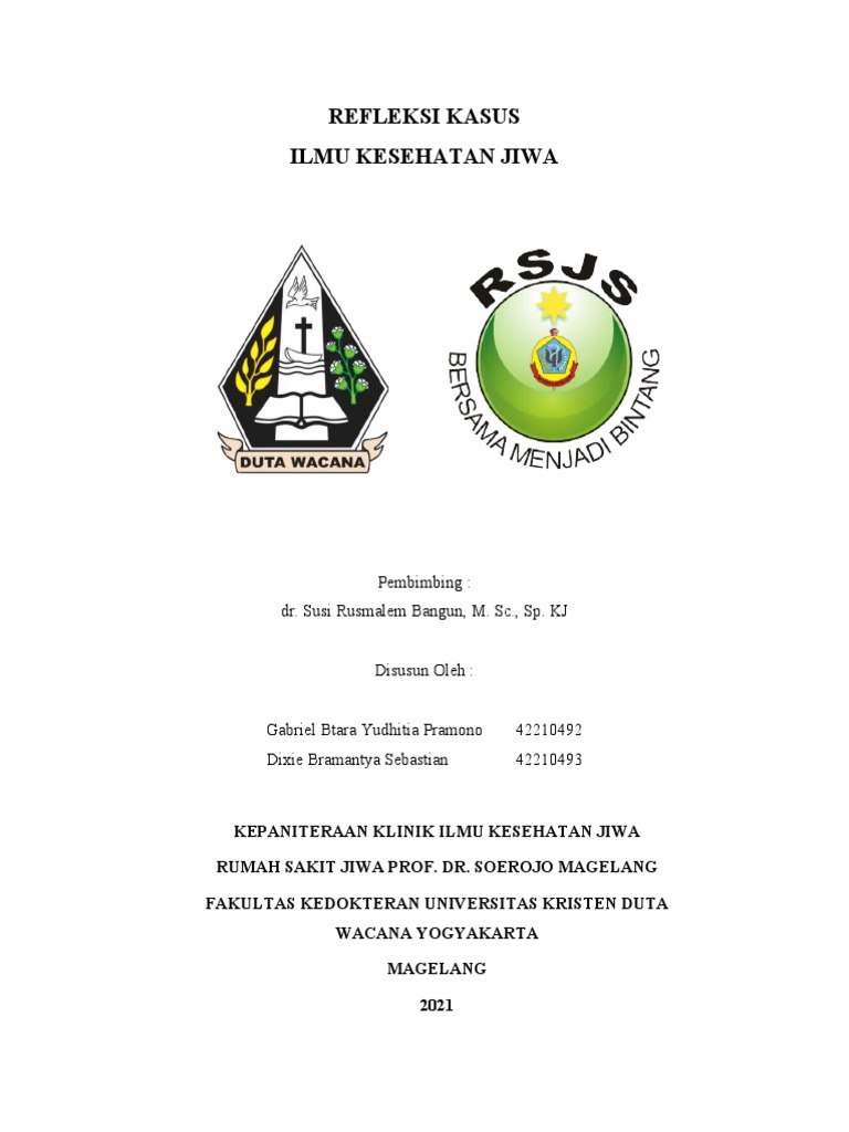 Refleksi Kasus RSJ | PDF