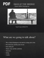 "The Old Man at The Bridge" by Ernest Hemingway: Read Answer The ...