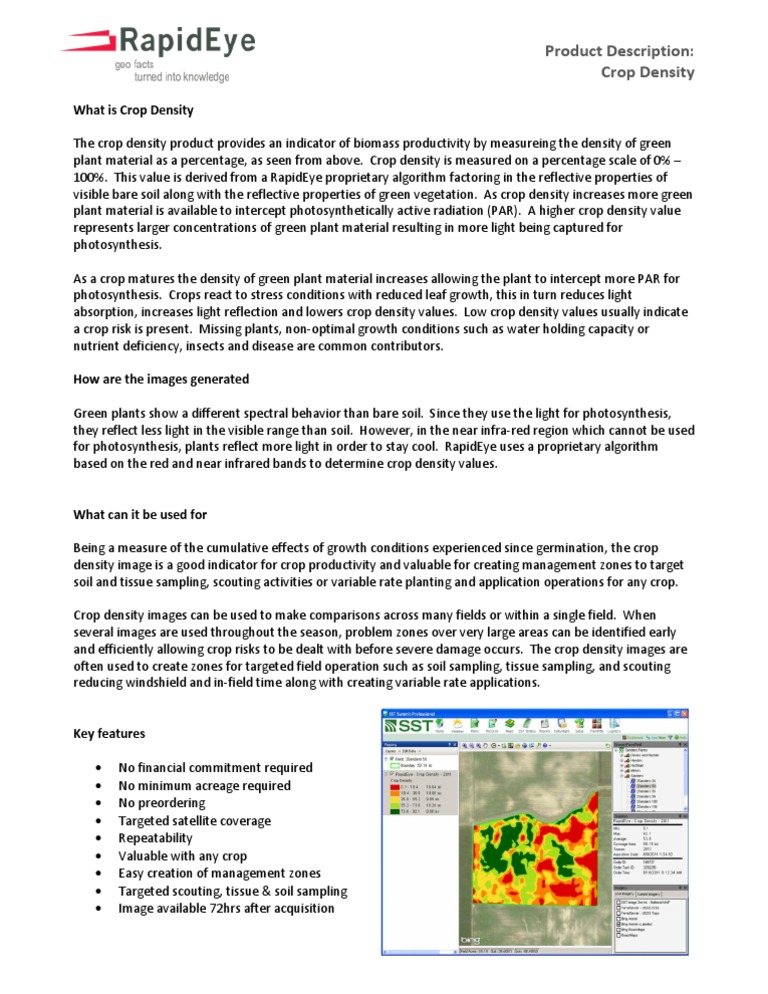 Crop Density Download Able PDF | PDF | Photosynthesis | Soil