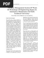 SEVENTH SCHEDULE Waste Card SW 305 | PDF | Water | Pollution