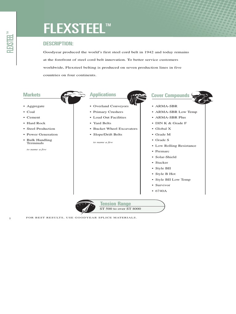 Flex Steel | PDF | Belt (Mechanical)