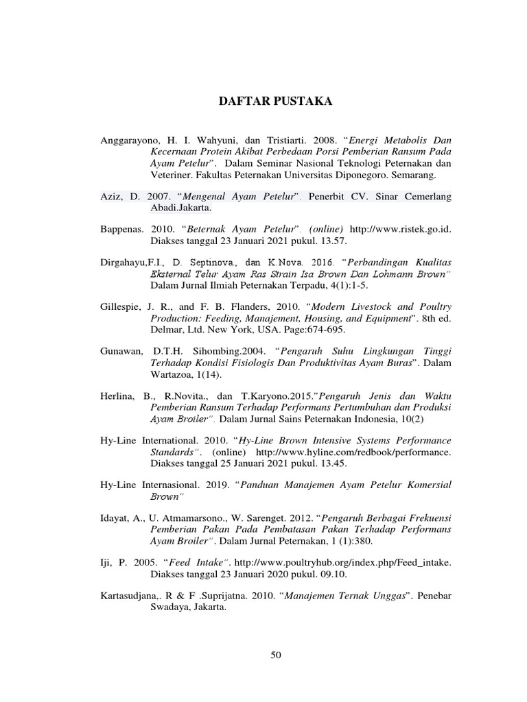 Daftar Pustaka | PDF