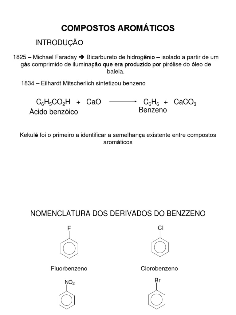 Aula - Cap - 14 - e - 15 - Tudo Sobre Compostos Aromáticos | PDF | Aromaticidade | Orbital molecular