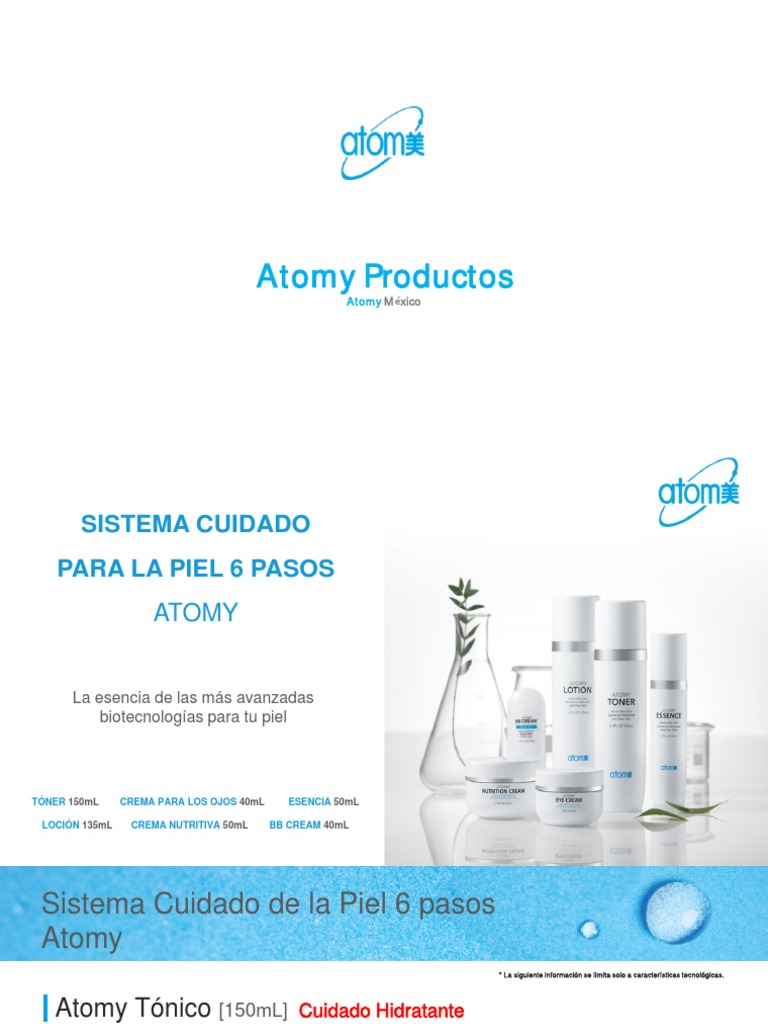 Presentación de Productos Atomy México - Completa | PDF | Cepillo de ...
