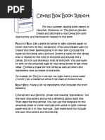 Cereal Box Book Report Guide | PDF