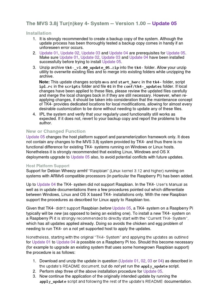 The MVS 3.8j Tur (N) Key 4-System - Version 1.00 - : Installation | PDF | Computer Science ...