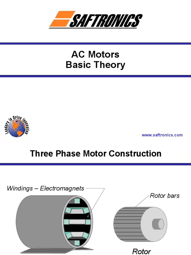 AC Motor Basic Theory Rev 1 | PDF | Electric Motor | Power (Physics)