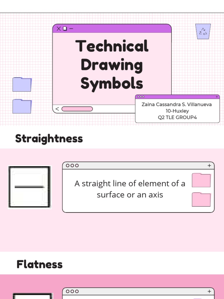 Technical Drawing Symbols | PDF
