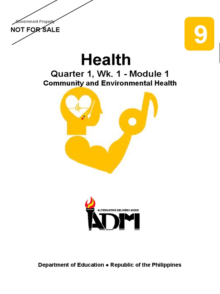 Health9 - q1 - Mod1 - Community and Environmental Health - v3 | PDF ...