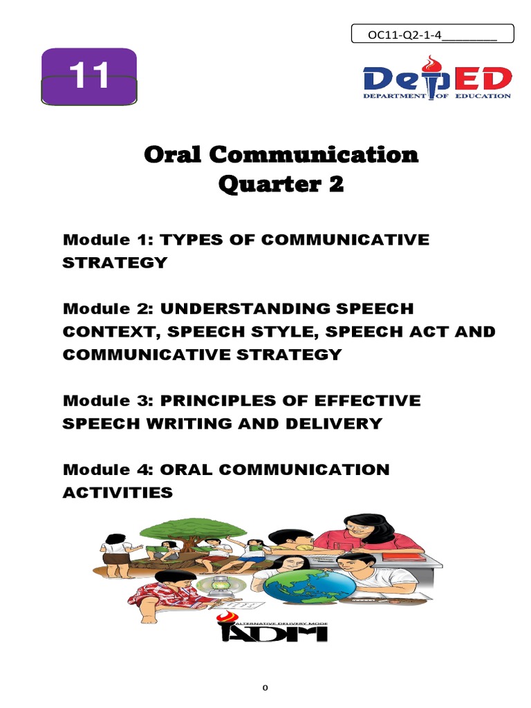 q2 Modules 1 4 Edited | PDF | Communication | Conversation