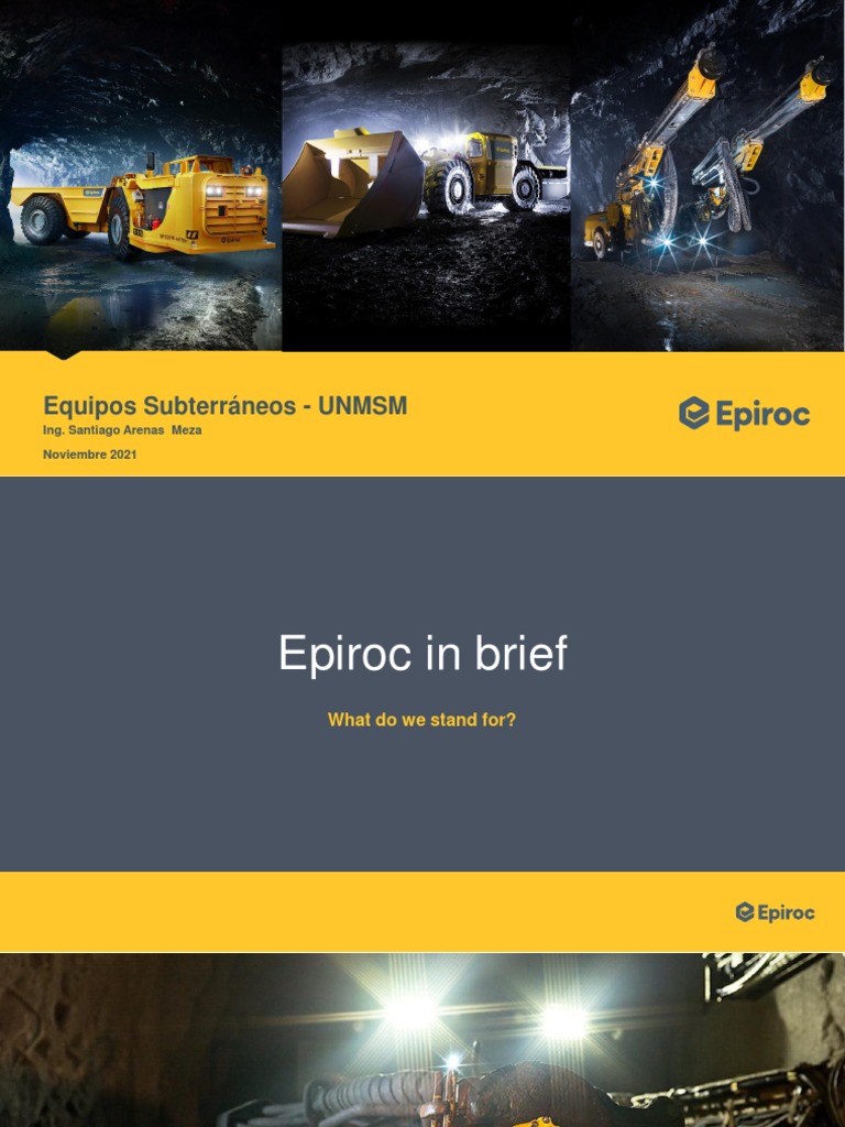Epiroc PPT Template | PDF
