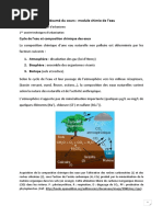 Balance ionique et unités d'eau | PDF | Ion | Éléments chimiques