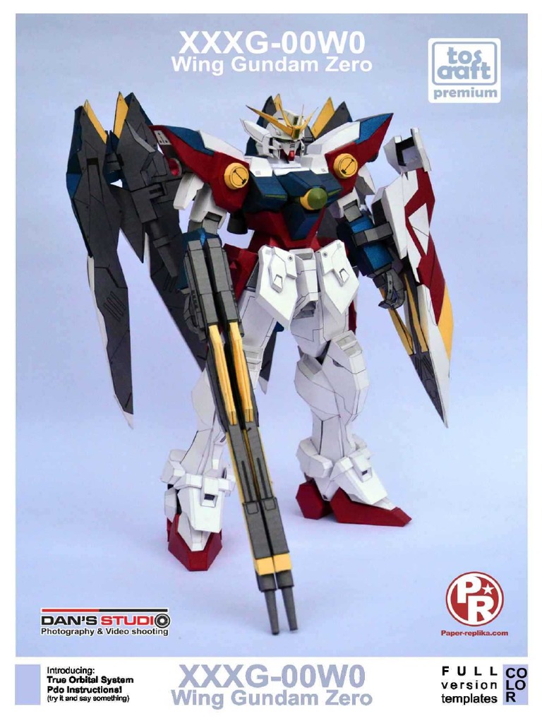 Wing Zero Gundam Color Full by Tos-Craft - Wing Zero Full Color by Tos ...
