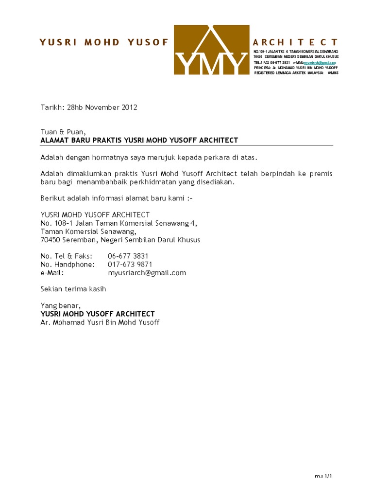 Ymy Architect Pdf