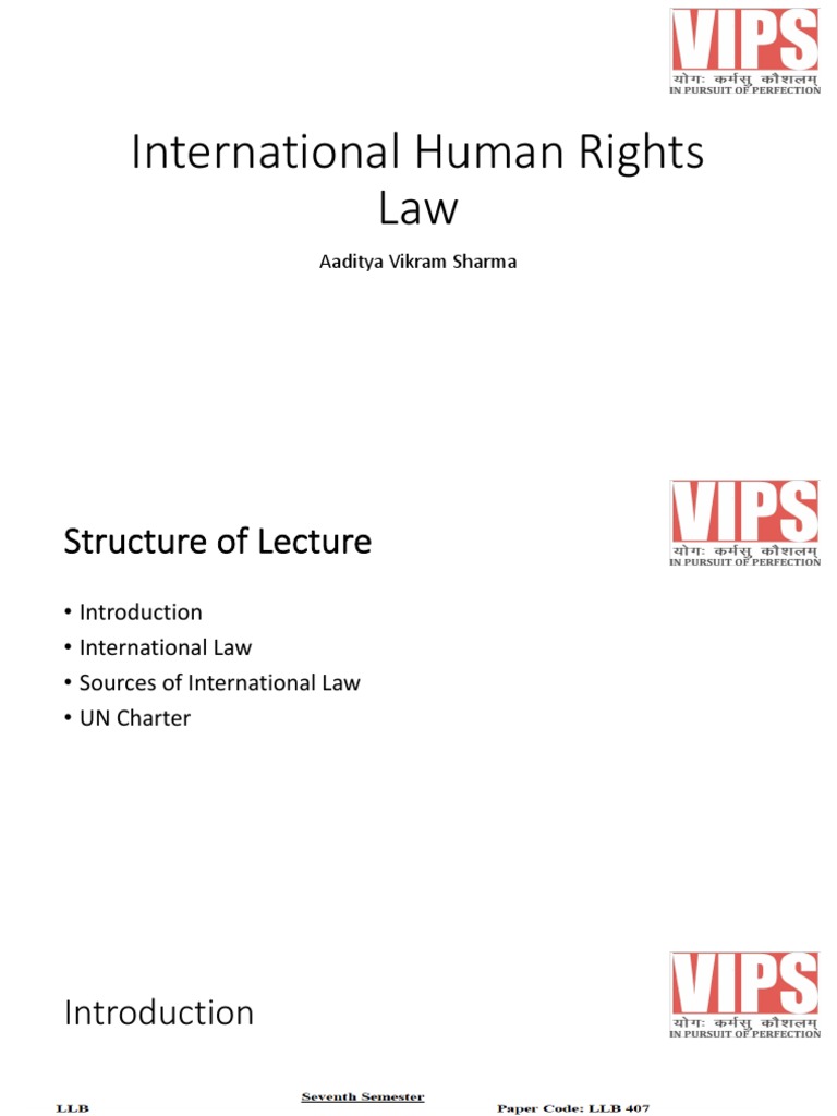 UN Charter and Human Rights Overview | PDF | International Law | Human ...