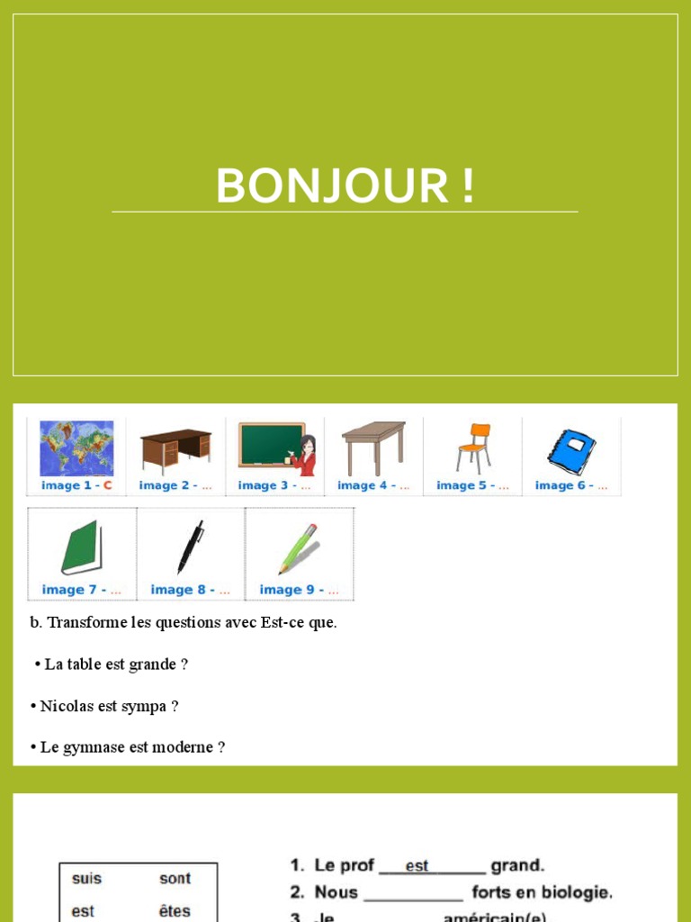 Unite 3 Lecon 2 | PDF | Arts du langage et discipline | Études des ...