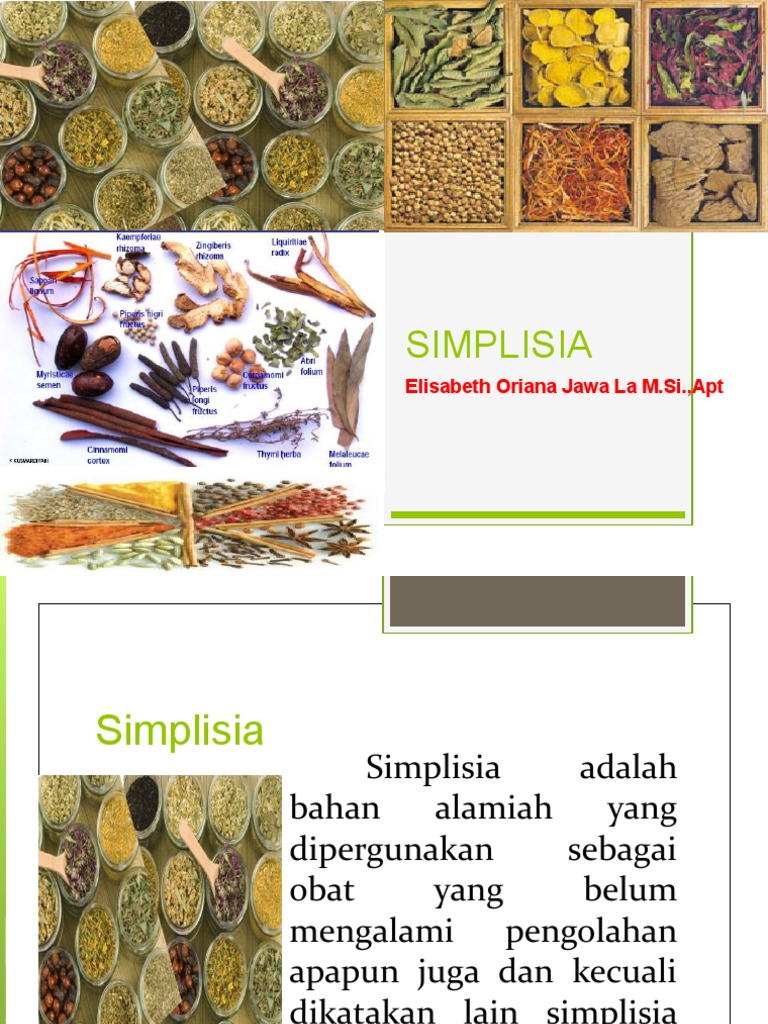 Pertemuan 2.simplisia | PDF