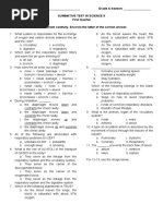 Science Grade 9 First Quarter Reviewers | PDF | Respiratory System ...