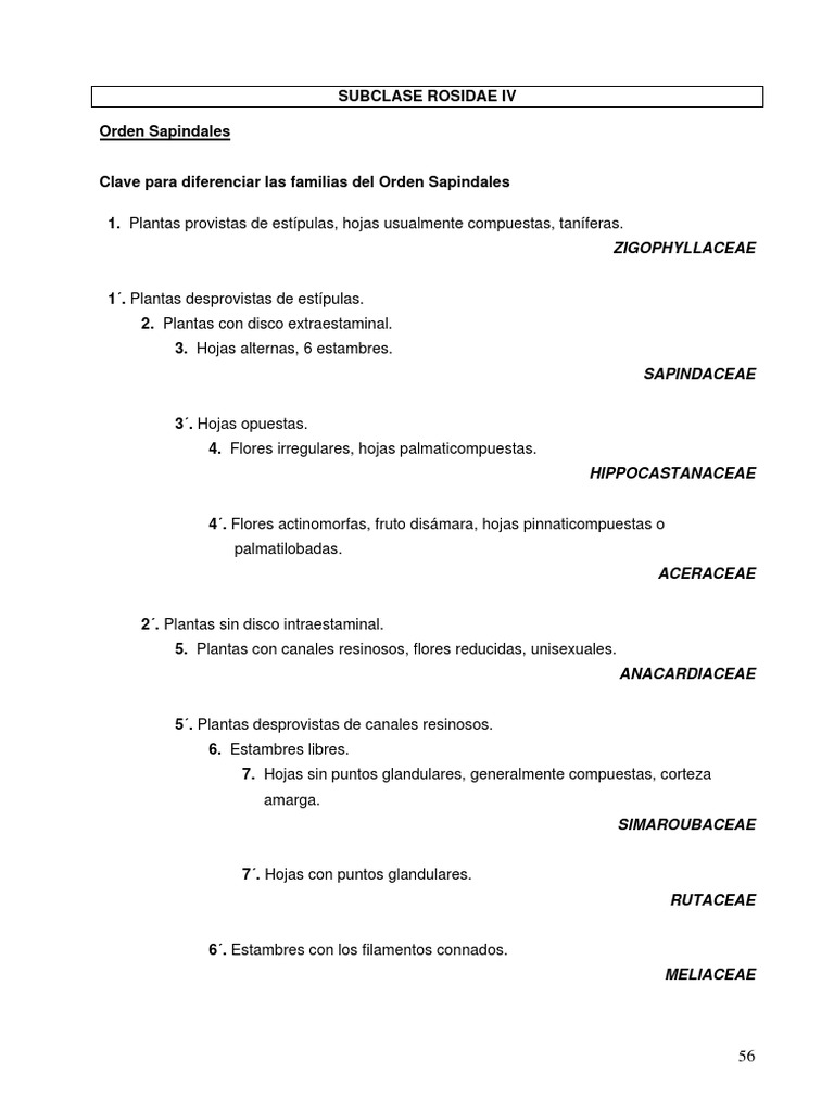 Guia Rosidae 4 | PDF | Flores | Limón