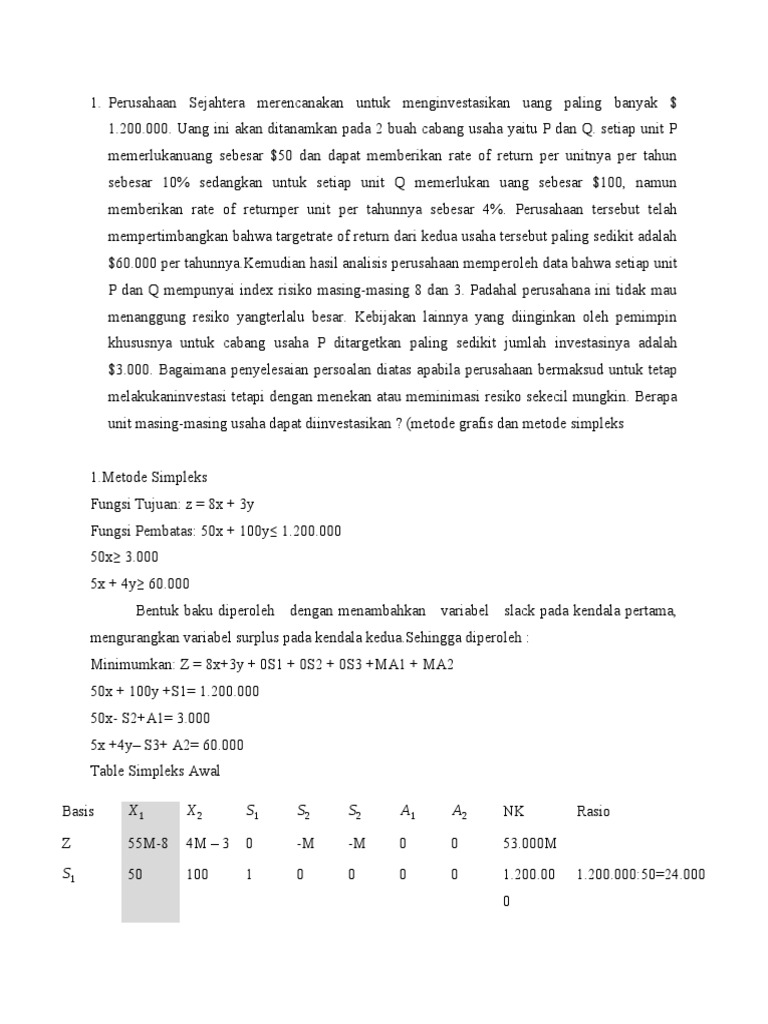 Contoh Soal PL | PDF