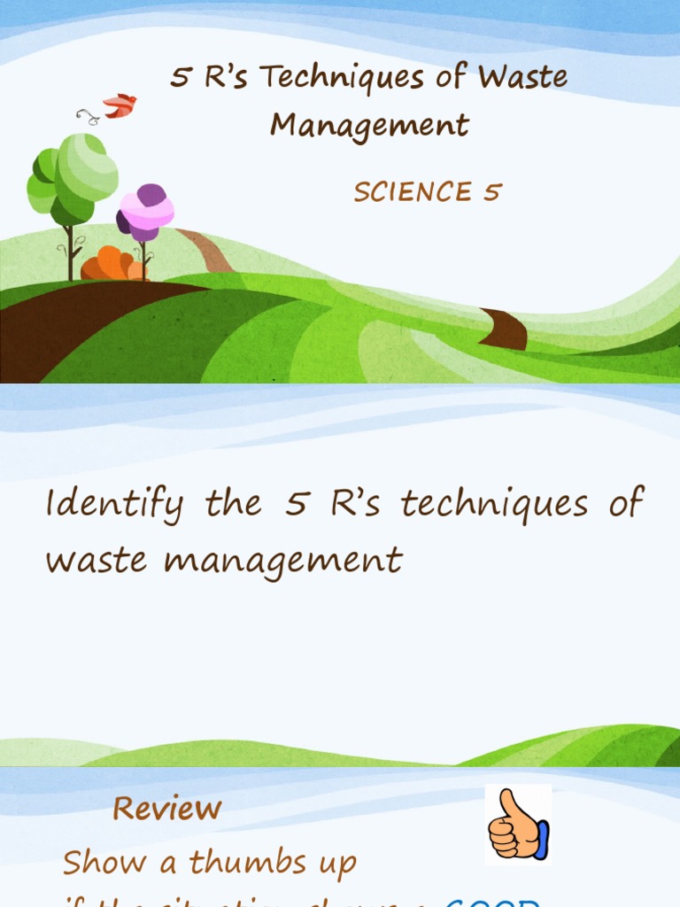 5 Rs | PDF | Waste | Recycling