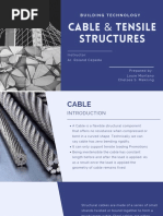 Cable Tensile-Structure | PDF | Building Engineering | Structural ...