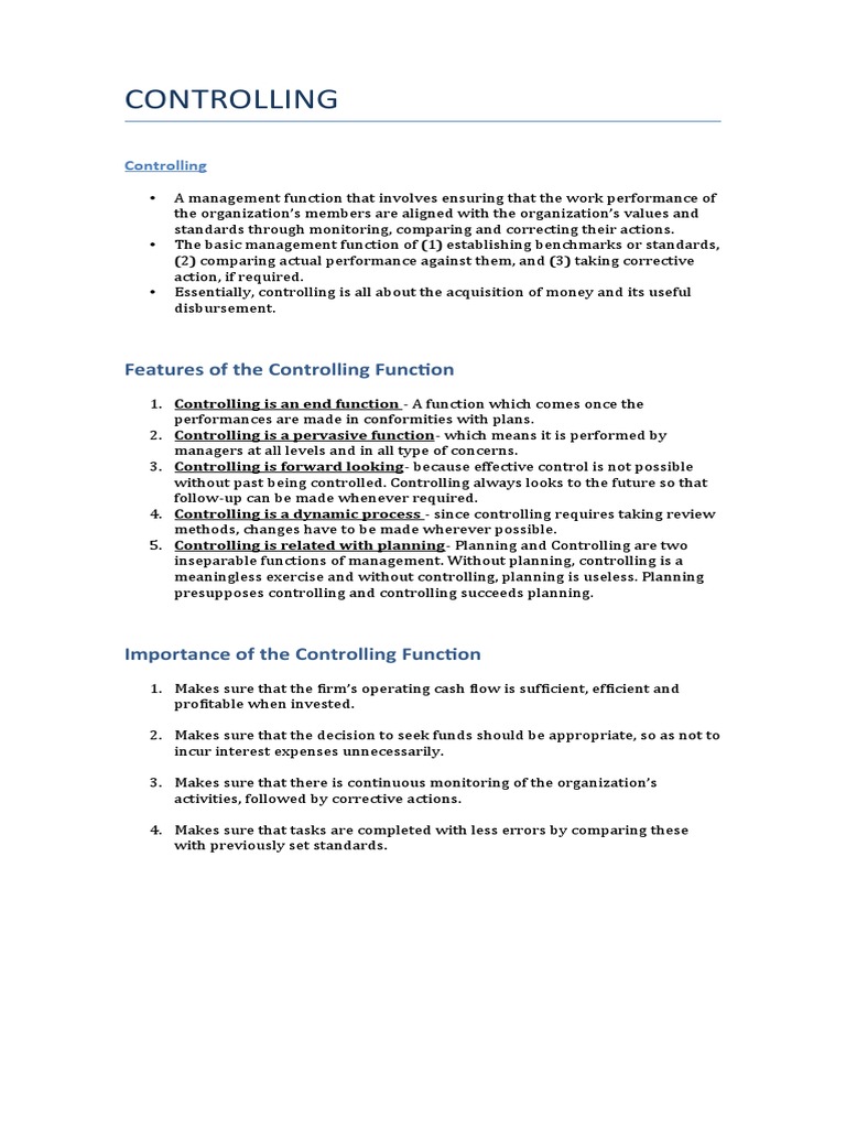 Controlling Module | PDF | Inventory | Economies