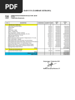 Contoh BOQ Proyek | PDF | Griya & Taman