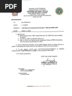 PNP Unit Performance Evaluation Rating (UPER) CMC | PDF