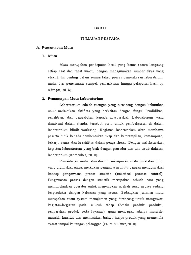 Bab II Proposal | PDF