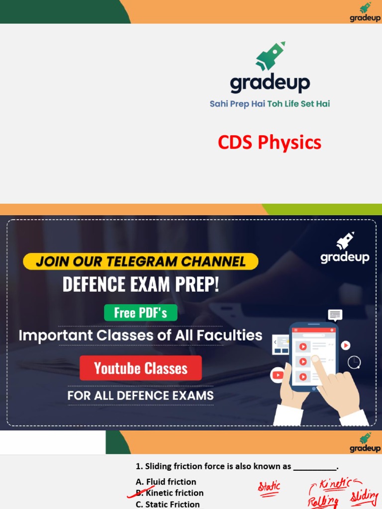 CDS Physics | PDF