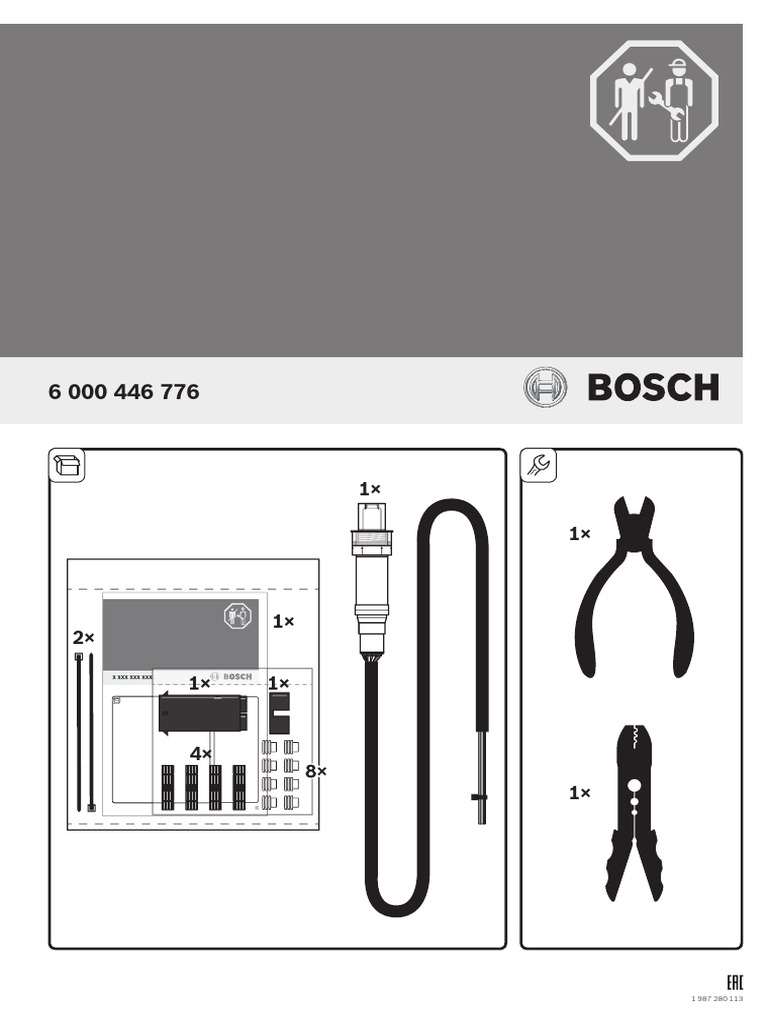 Bosch Lamda Sensor Connection Diagram | PDF
