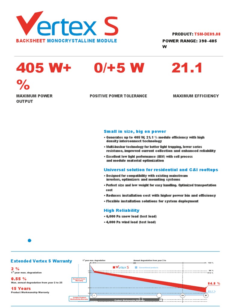 Monocrystalline Module: Backsheet | PDF | Photovoltaics | Solar Panel