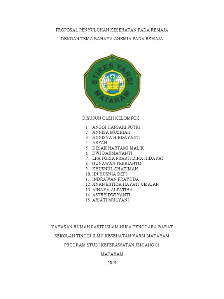 Proposal Promosi Kesehatan Pada Lansia Fixxxxx2222 | PDF