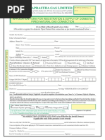 Mahanagar Gas Registration Form Guide | PDF | Cheque