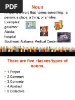 Handout On Nouns | PDF | Grammatical Number | Plural