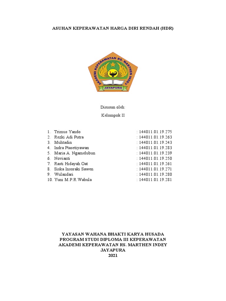 Askep Jiwa HDR New | PDF