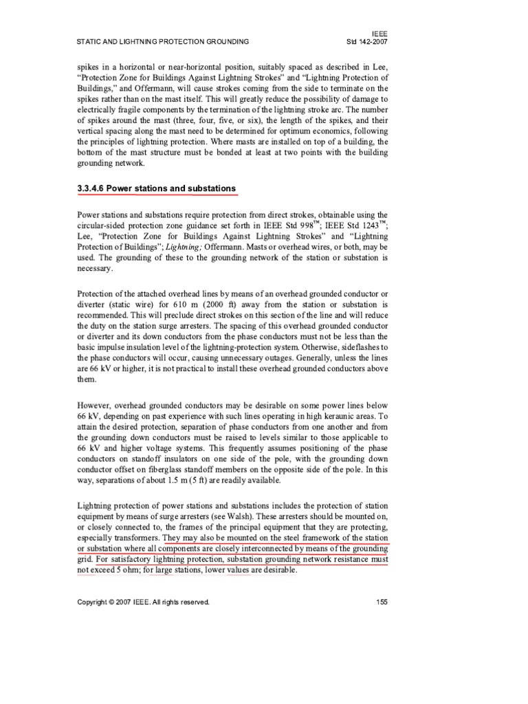 IEEE Standard 142-2007 Overview | PDF